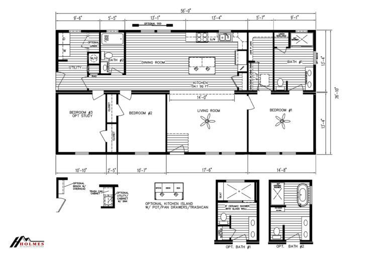 Modular Home Floor Plans - Holmes Modular