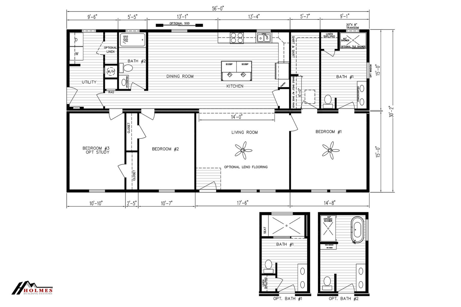 Modular Home Floor Plans - Holmes Modular
