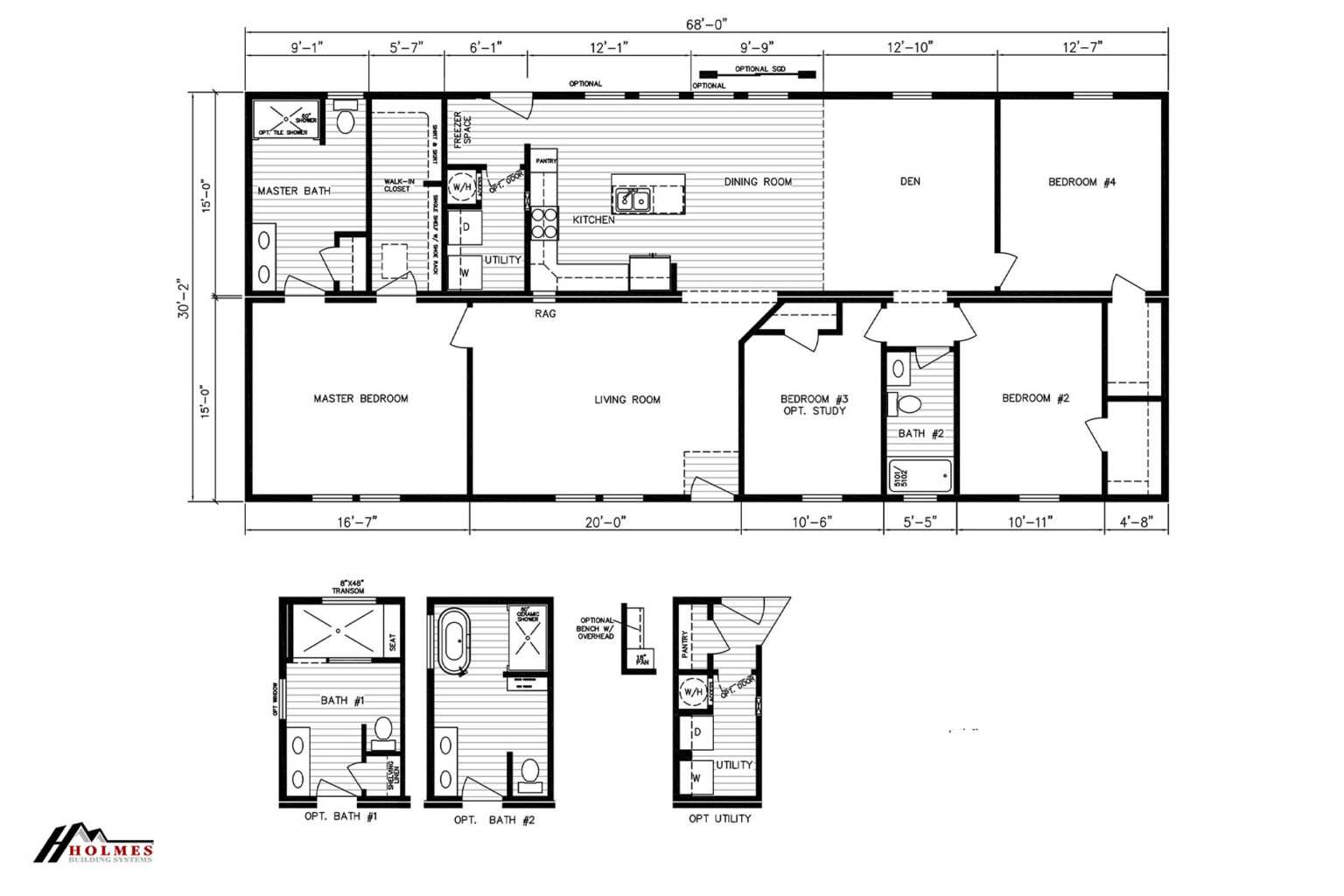 Modular Home Floor Plans - Holmes Modular