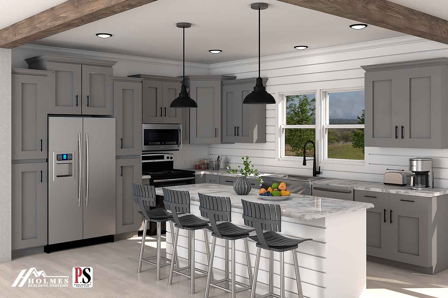 Southern Farmhouse - Holmes Building Systems